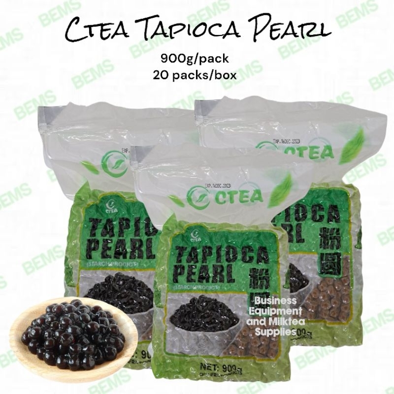 Boba Tapioca Black Pearl Chewy Sago Ersao Casa Redgate Ctea Taiwan | Shopee Philippines