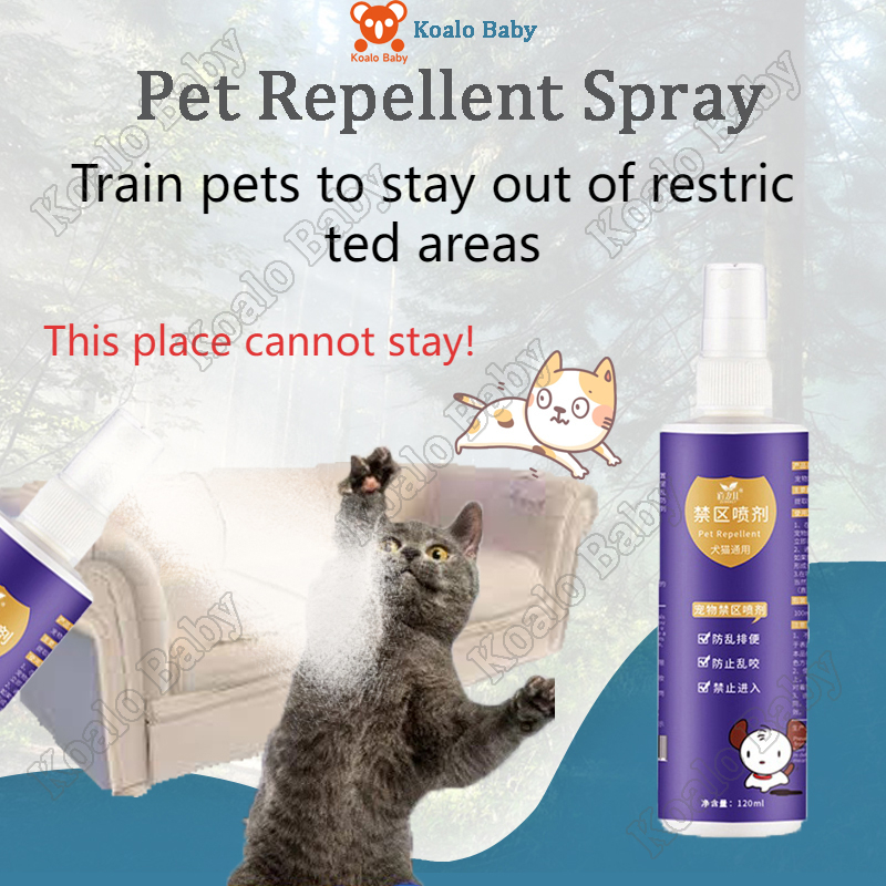 120ml Pet Repellent Spray Cat and Dog Repellent Training Spray Cat and ...