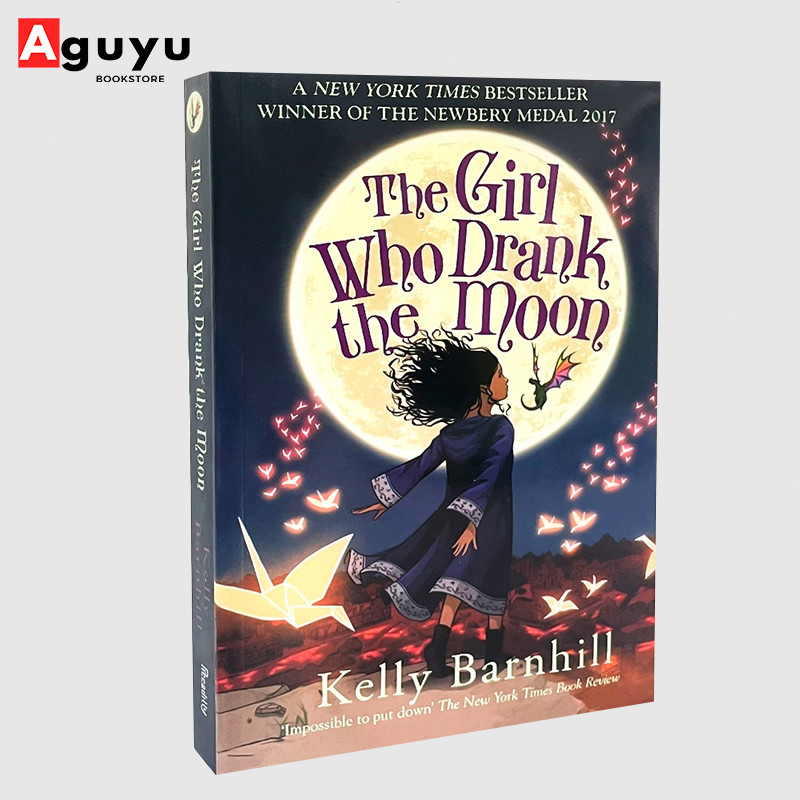 Aguyu-The Girl Who Drank the Moon by Kelly Barnhill English book ...