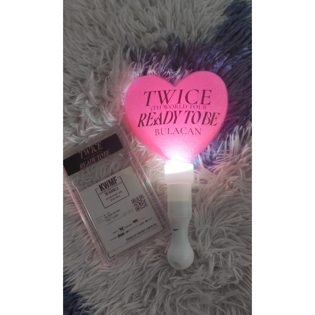 TWICE READY TO BE BULACAN LED CROWN BLINKING HEADBAND HEART STAR ...