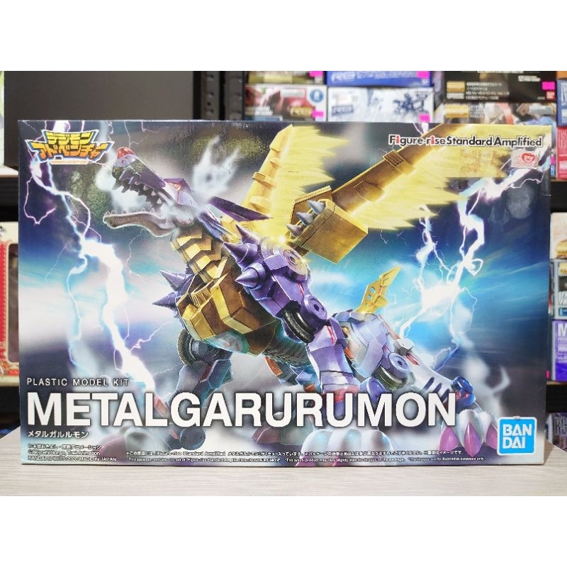 Figure Rise Standard Amplified Digimon Adventure Metal Garurumon ...