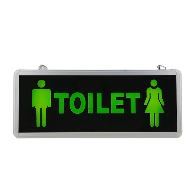 Nation LED Exit & Toilet Light Sign Double Face | Shopee Philippines