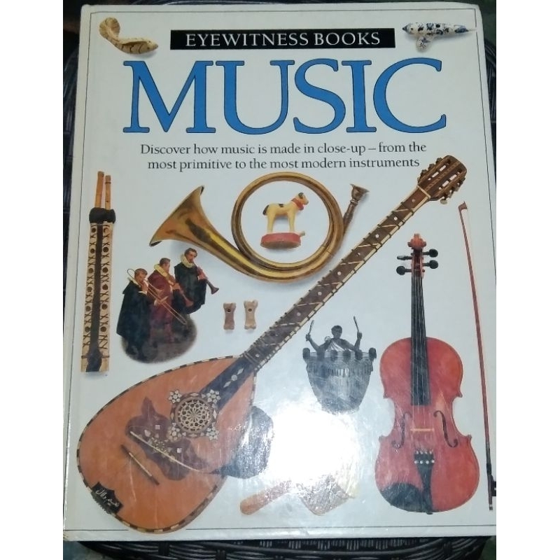 Eyewitness Books Music Hardbound secondhand | Shopee Philippines