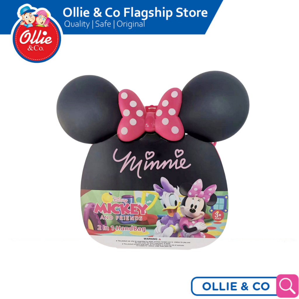 Disney Minnie 2 in 1 Handbag, Kitchen Small Satchel, Toy Purse for ...