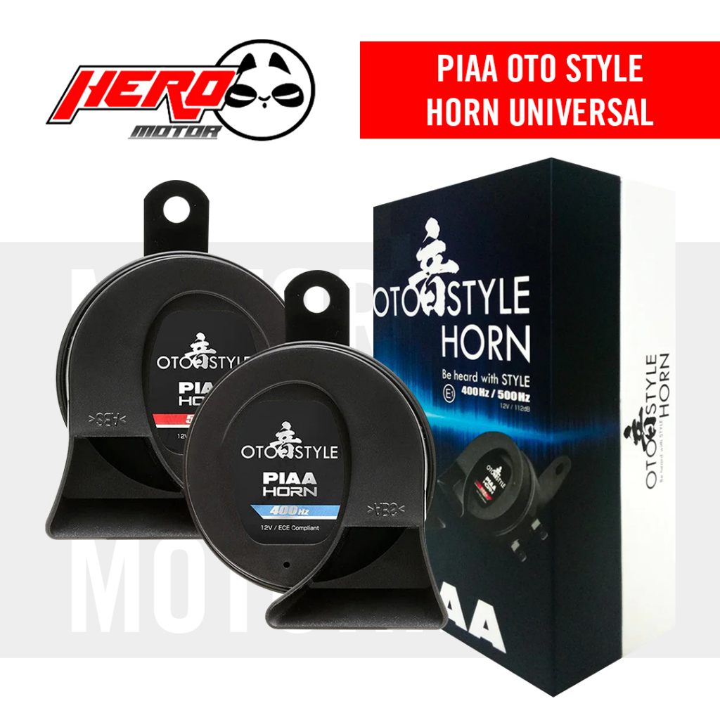 PIAA Oto Style Horn 400hz / 500hz H0-14 Power Horn Universal 2pcs | Shopee Philippines