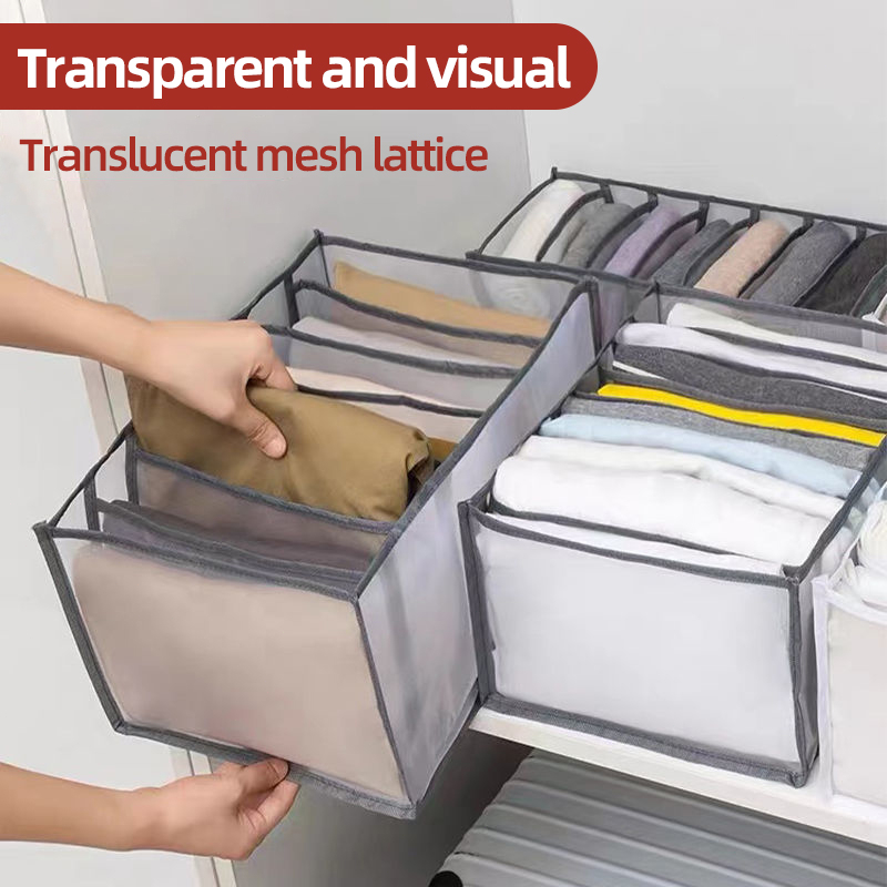 Clothes Organizer Washable Foldable Drawer Clothes Compartment Storage ...