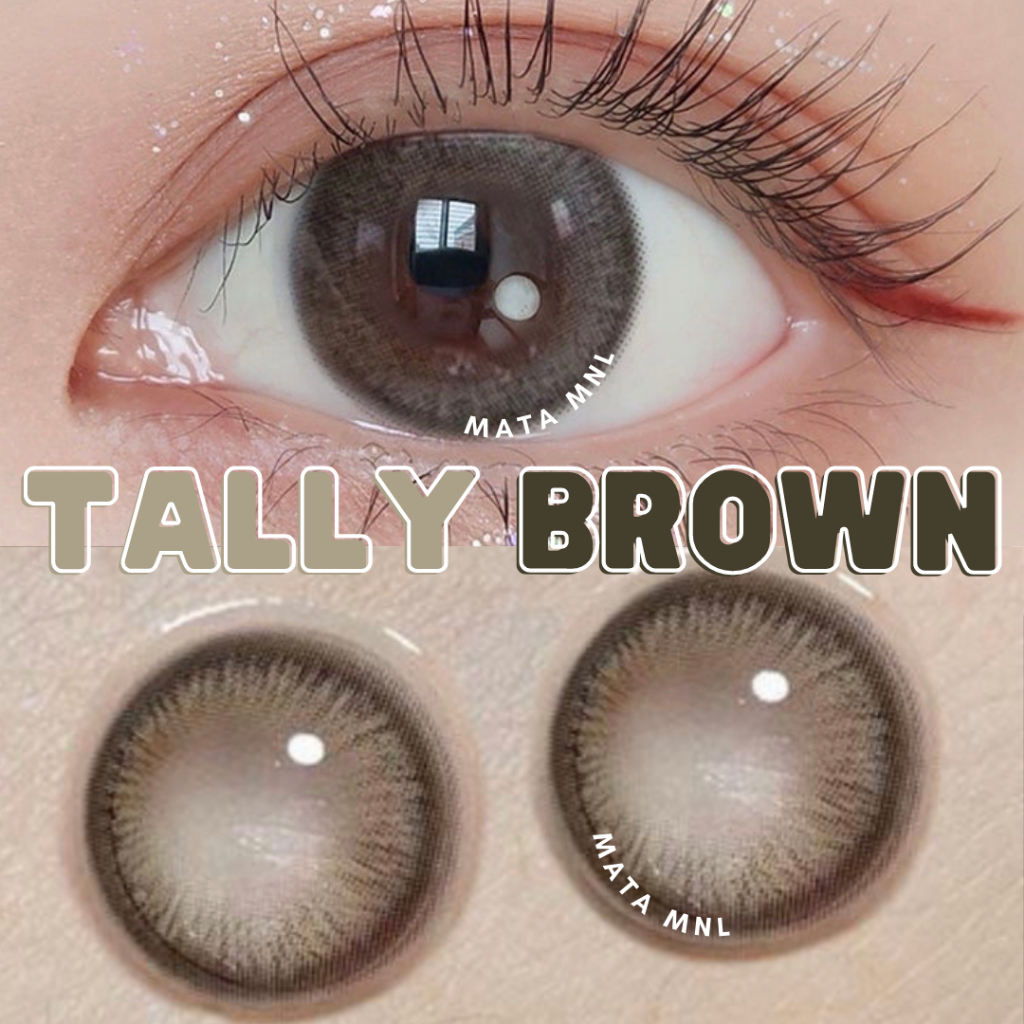 Tally Brown | Premium Korean Soft Contact Lens | MATA MNL | Shopee ...