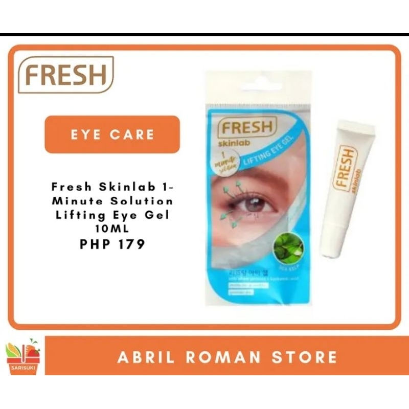 Fresh Skinlab Lifting Eye Gel | Shopee Philippines
