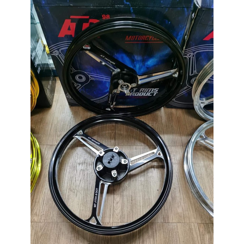 ATR 3 SPOKES ALLOY MAGS WHEEL SET FOR SNIPER 150 / 155 VVA | Shopee ...