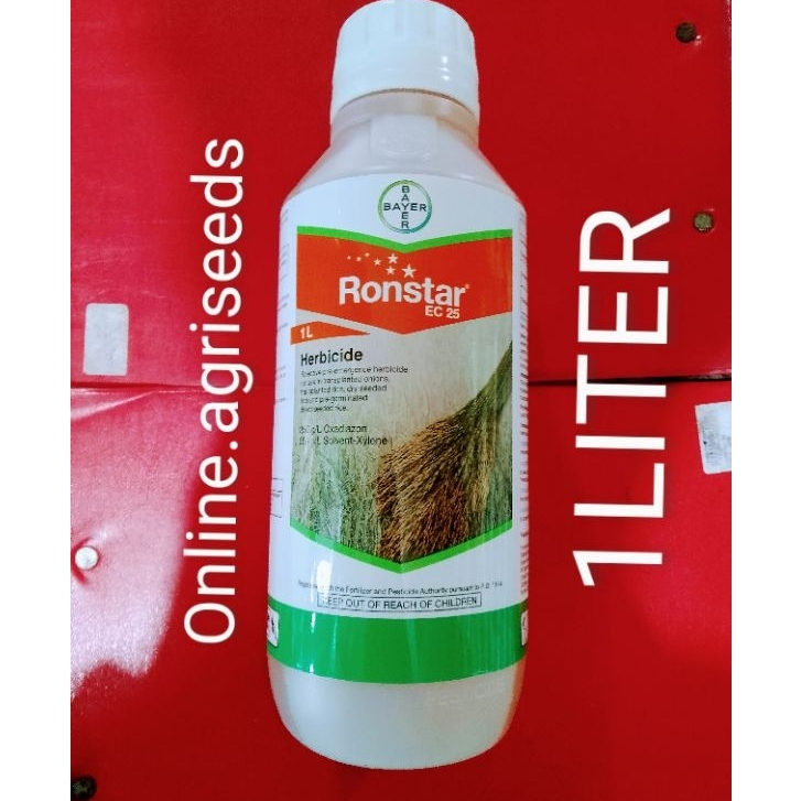 RONSTAR EC 25.HERBICIDE FOR RICE (1 LITER )BY BAYER | Shopee Philippines