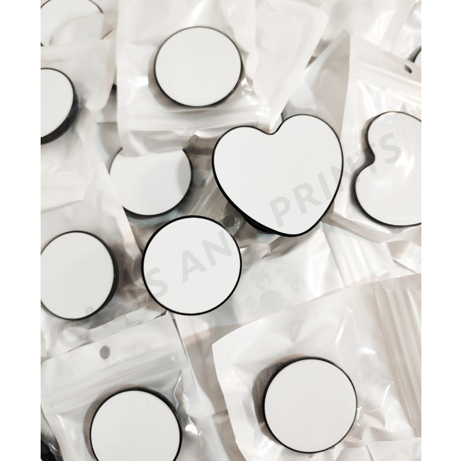 CAP 2D Sublimation Blank Pop Grip/Pop Socket (For Own Printing ...