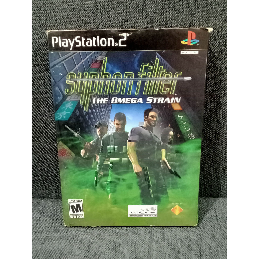 Syphon Filter The Omega Strain Playstation 2 Game PS2 (US) (Used ...