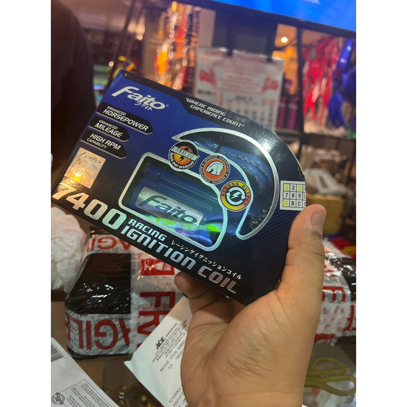 FAITO IGNITION COIL 7400 universal | Shopee Philippines