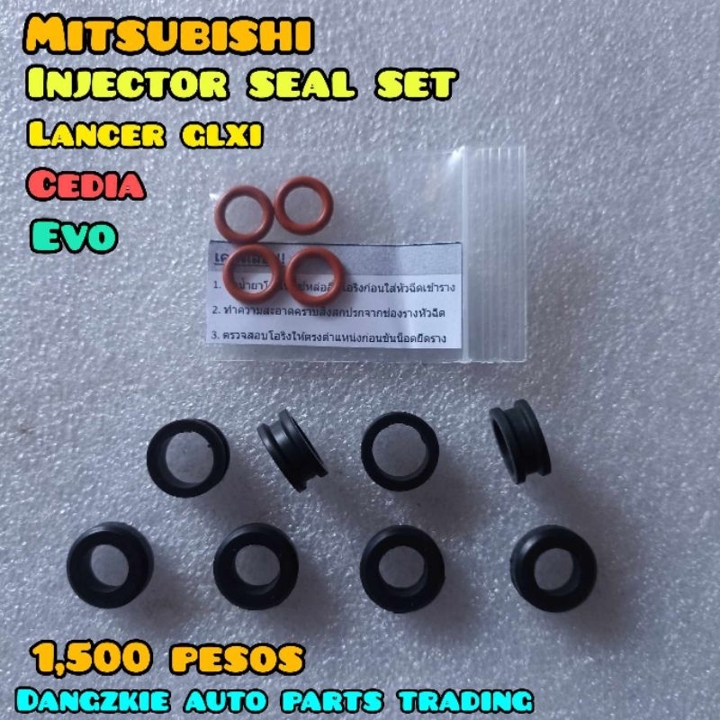 MITSUBISHI INJECTOR SEAL SET FOR GLXi CEDIA EVO 4G92 4G93 4G63 | Shopee ...