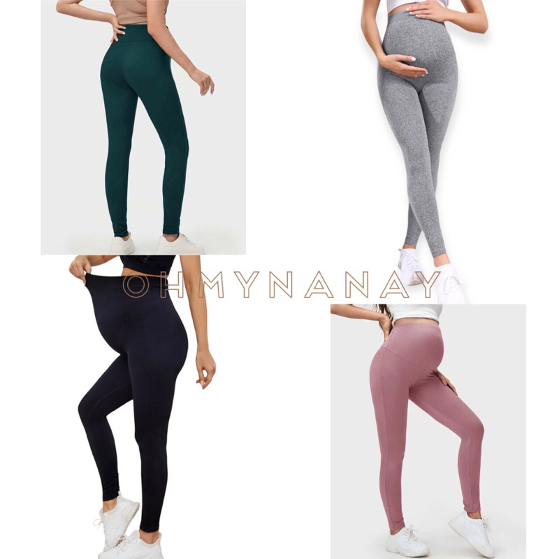 OH MY NANAY - Maternity Leggings || | Shopee Philippines