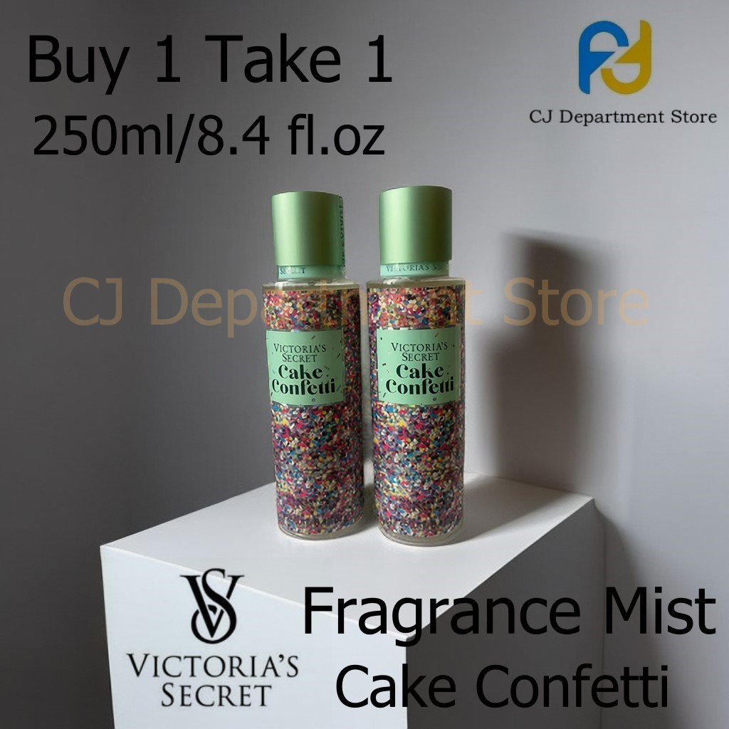 (Buy 1 Take 1）Victoria's Secret Perfume Cake Confetti Fragrance Mist ...