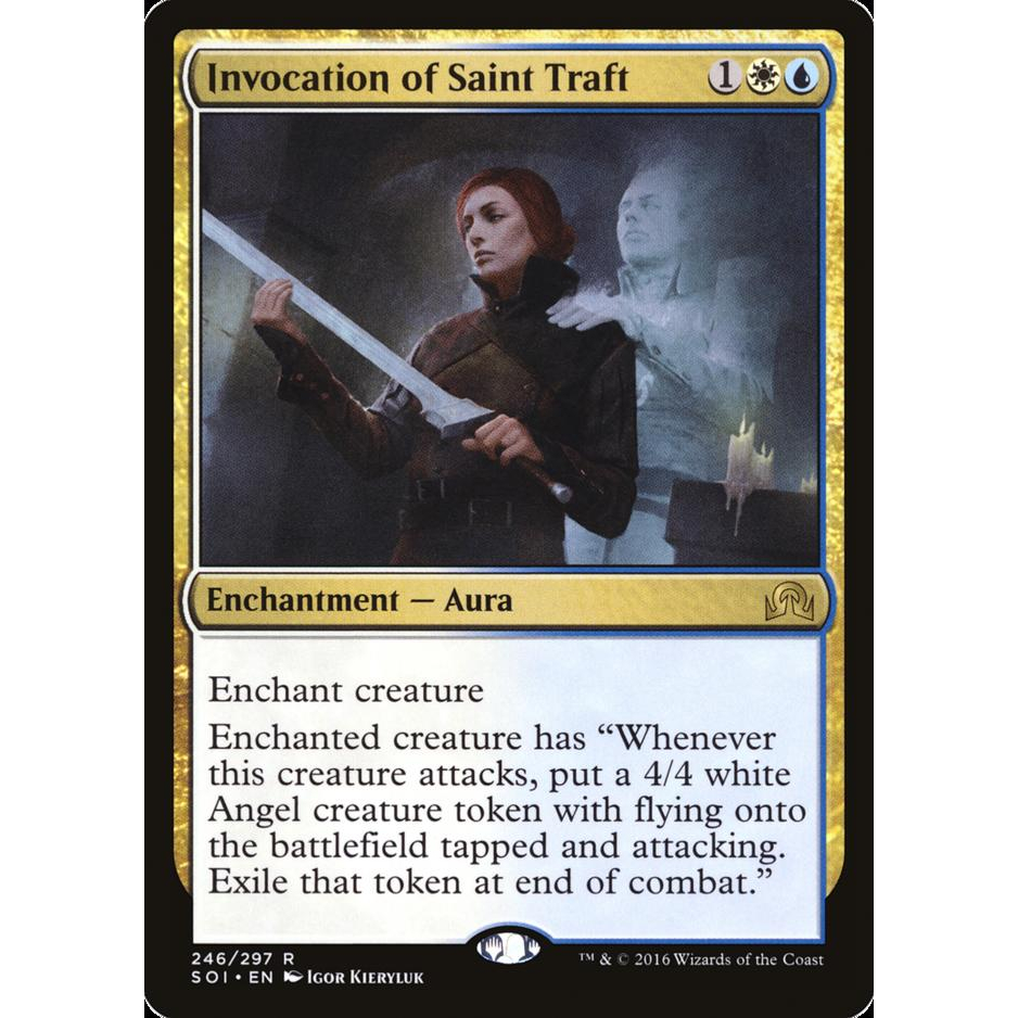 Invocation of Saint Traft Shadows over Innistrad (SOI) | Shopee Philippines