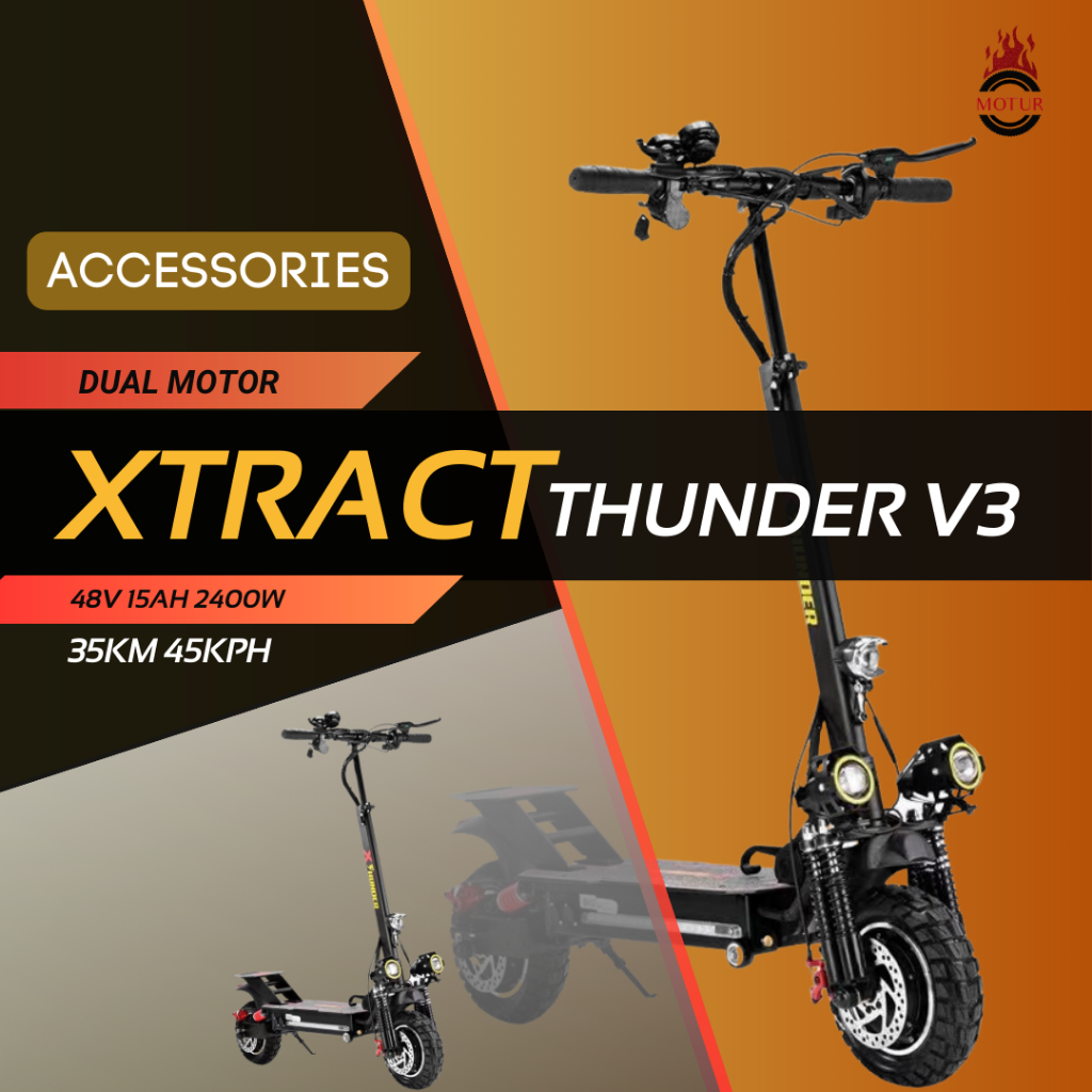 Xtract Thunder V3 Electric Scooter Accessories | Shopee Philippines