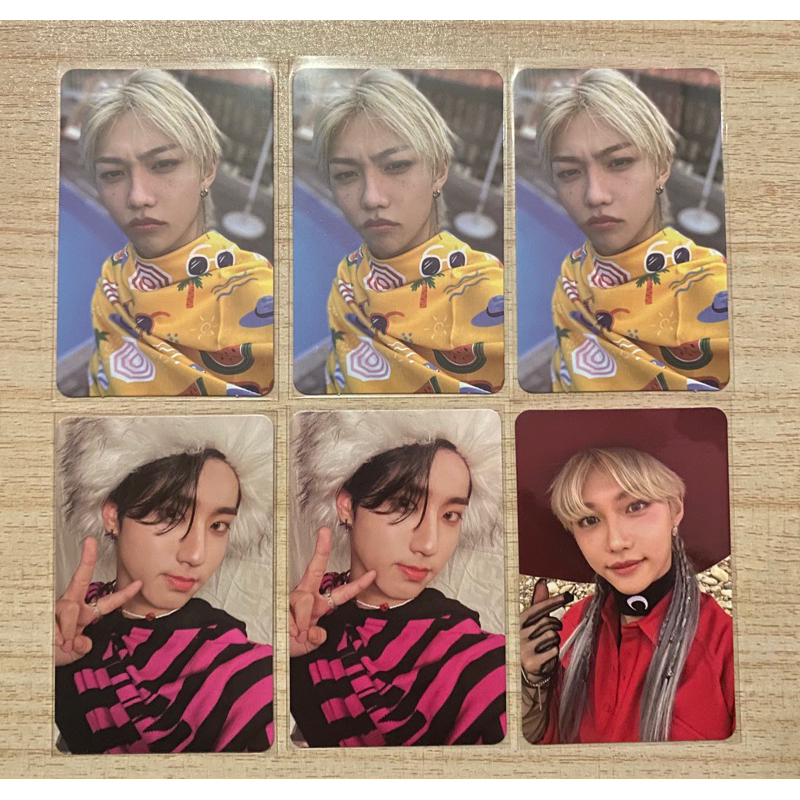 stray kids photocards onhand ( skz pc 5 star 5star noeasy oddinary dbs ...