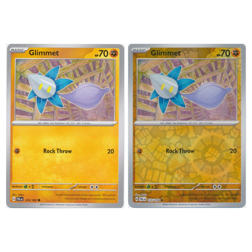 Glimmet 125/193 - Regular Rev Holo Common - SV02: Paldea Evolved (SV02 ...