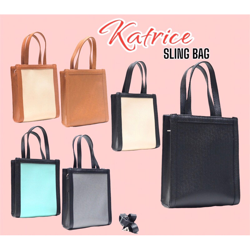 KATRICE MARIKINA MADE BAGS/ sling bag | Shopee Philippines