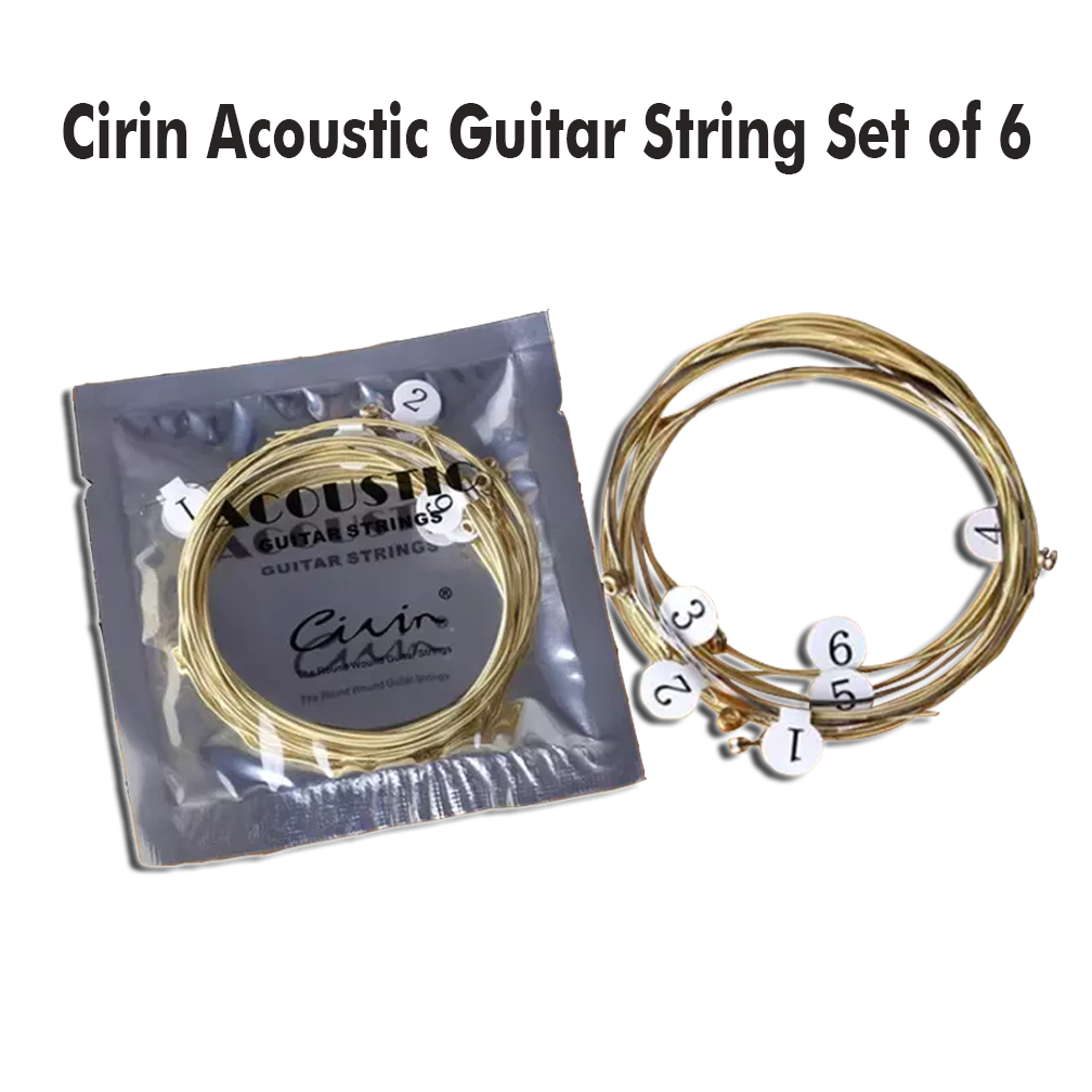 RIXTON Acoustic Guitar String Set Brass Phosphor Bronze Musical ...