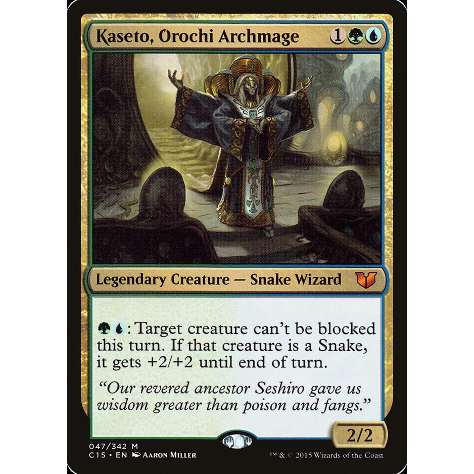 Kaseto, Orochi Archmage - Commander 2015 (C15) | Shopee Philippines