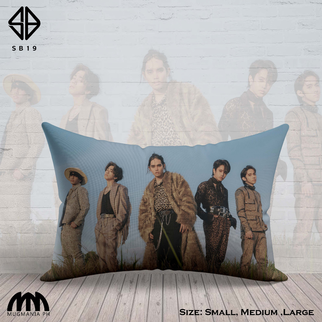 SB19 All Member Merch - Small, Medium, Large - Mugmania - SB19 Pillows ...