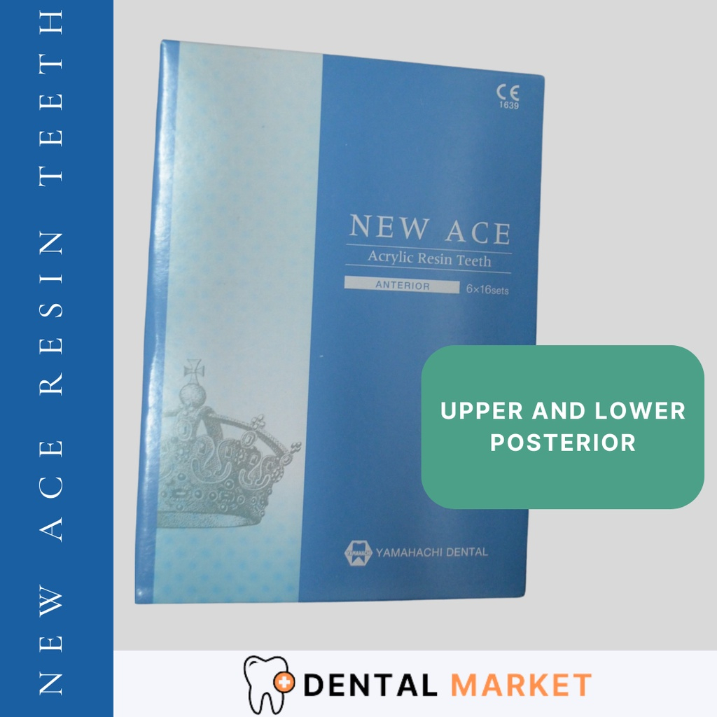 [POSTERIOR] New Ace Acrylic Resin Teeth Pontic Yamahachi, Dental Market ...