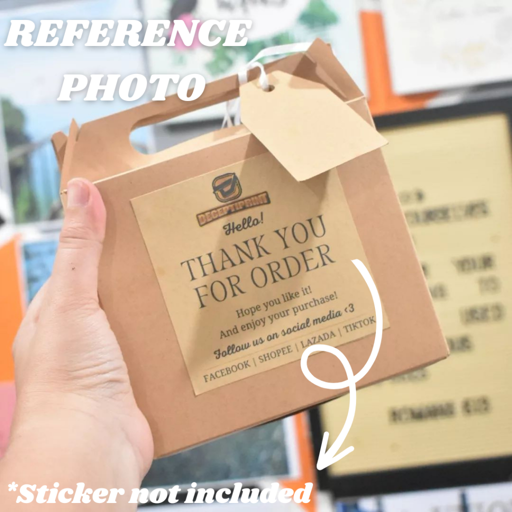 White brown custom make kraft paper tea / food packaging box goodie bag ...