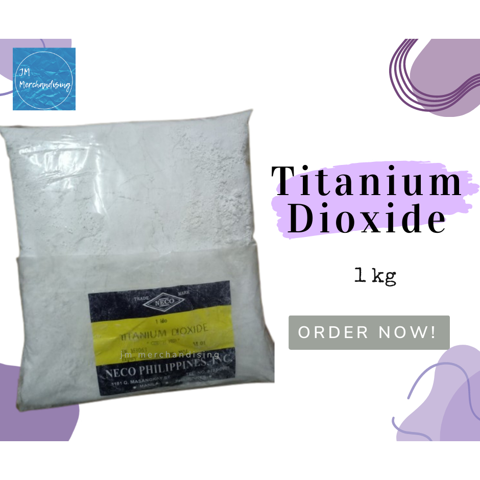 Titanium Dioxide, 1kg Ti02 TITANIUM WHITE | Shopee Philippines