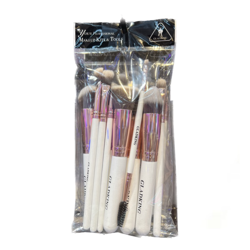 GLADKING Matte Ferrule Makeup Brush Set 14Pcs | Shopee Philippines