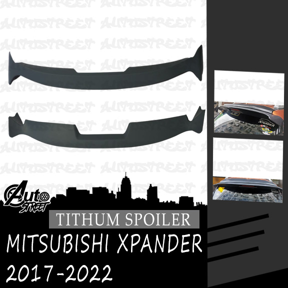 Mitsubishi Xpander 2017-2022 Rear Spoiler Tithum Wings Body Kit (Matte ...
