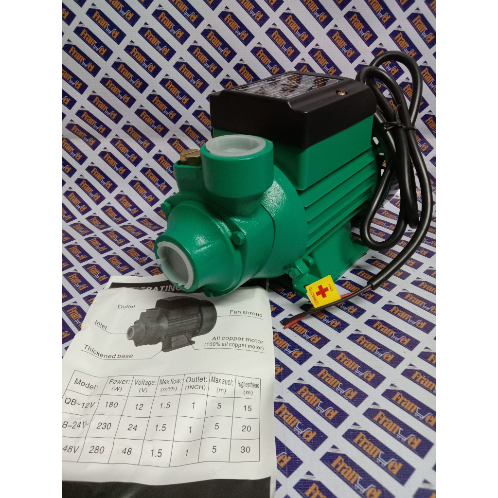 DC Solar Pump 12v Marflo Italy | Shopee Philippines