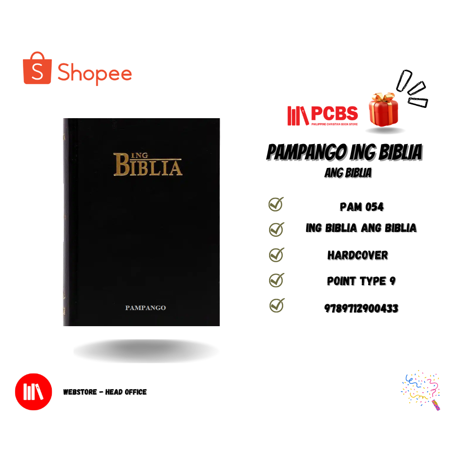 PCBS Pampango : Ing Biblia (POINT TYPE 9) Ang Biblia King James Version ...