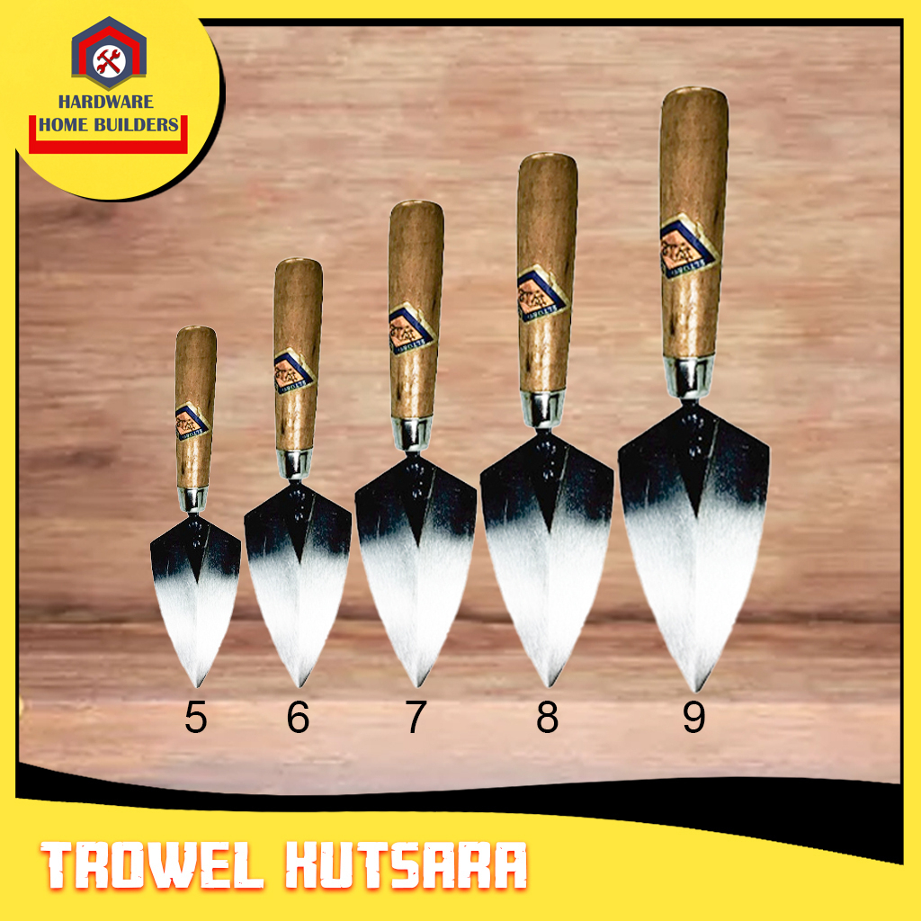 Cement Trowel Kutsara Wood Handle | Shopee Philippines