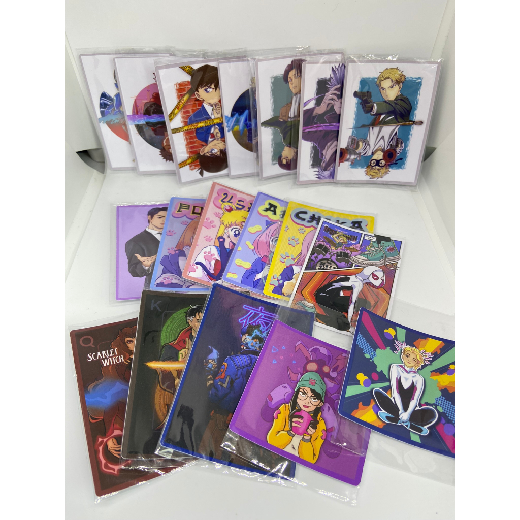 Individual Vinyl Stickers Assorted Designs (Anime/Celebrity) | Shopee ...