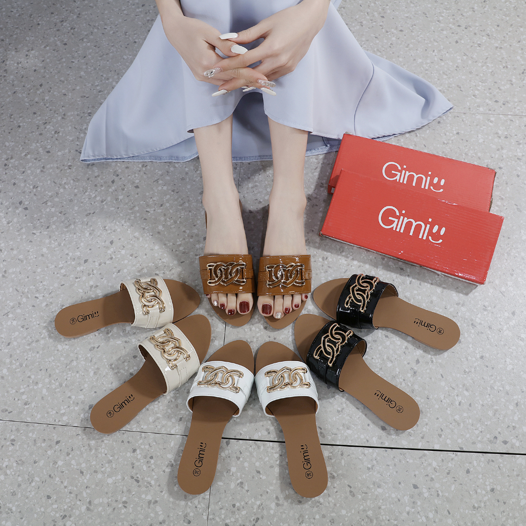 【WZD】sandals women Ladies casual Korean version of the trend flat ...