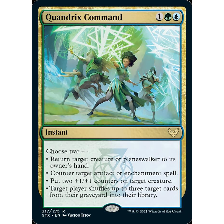 Quandrix Command - Strixhaven: School of Mages (STX) | Shopee Philippines