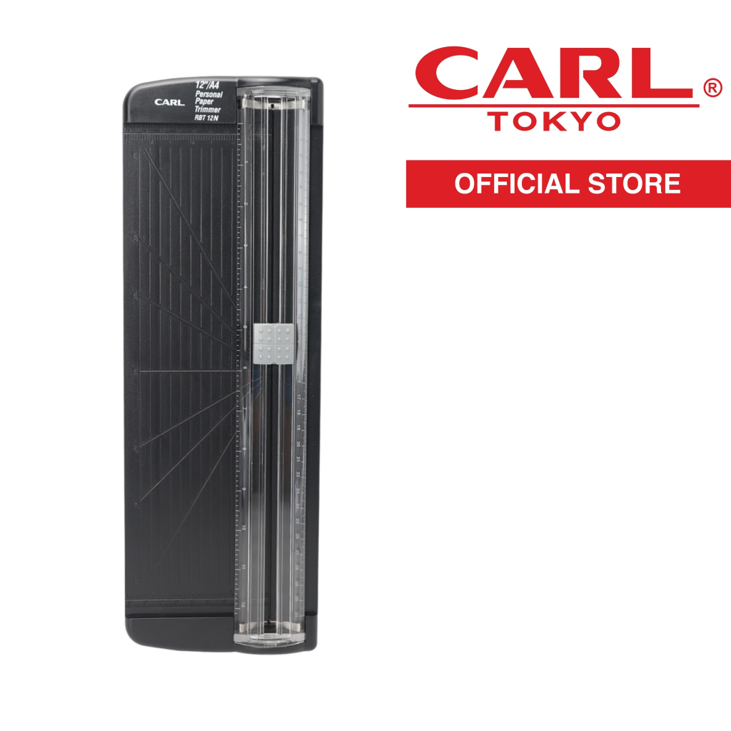 CARL Standard Rotary Trimmer Straight Blade Trimmer w/ Swingout Ruler ...