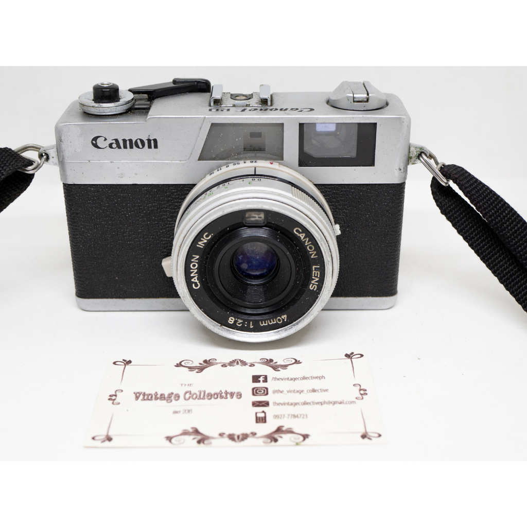Canon Canonet 28 Automatic 35mm compact rangefinder camera | Shopee ...