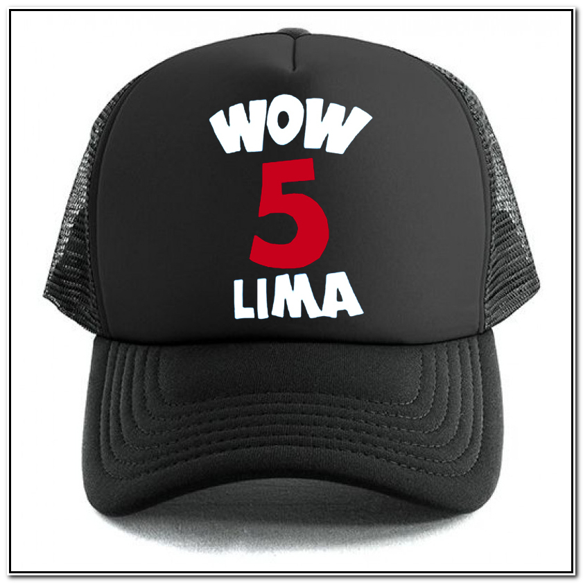 Eat Bulaga WOW 5 LIMA Mesh Net Trucker Fashion Cap Dads Dad Hat Uni-Sex ...