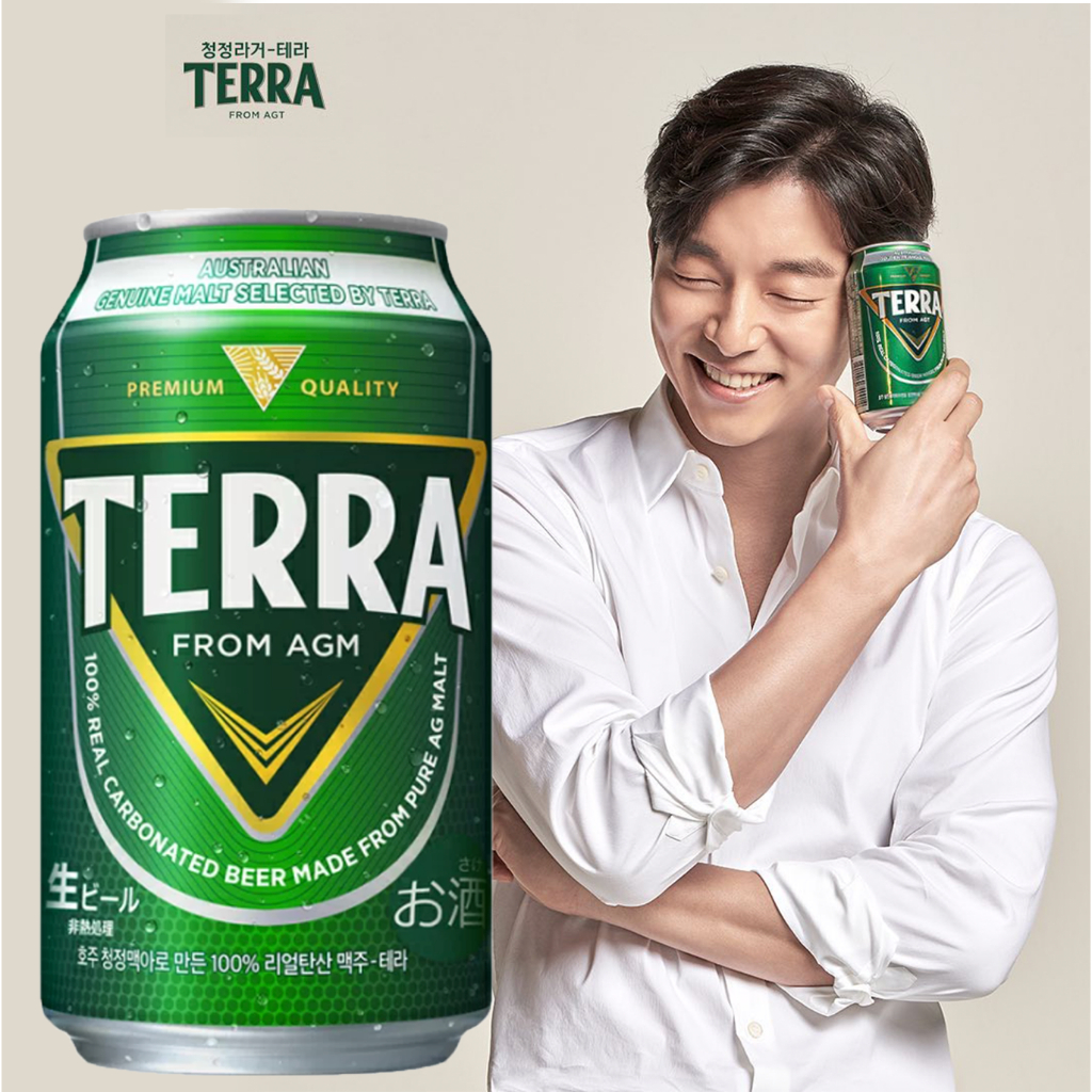 HITE JINRO TERRA BEER Koreas no. 1 Beer 100% Real Carbonated 300/35Oml ...