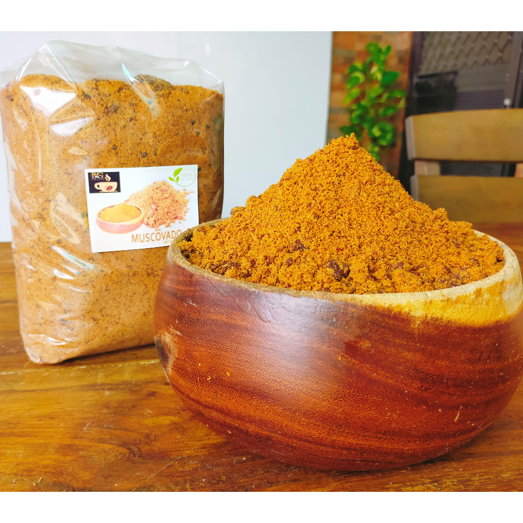 [BG] MUSCOVADO PURE ORGANIC SUGAR-100% CHEMICAL FREE (Golden-Dark Brown ...