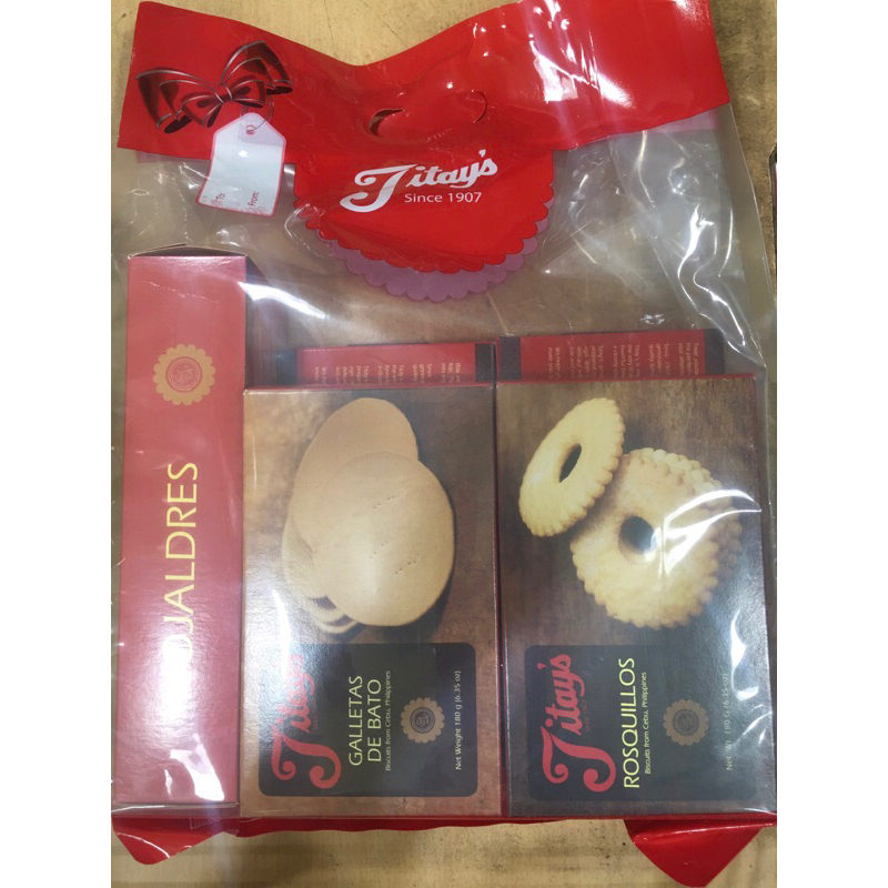 Titay’s Assorted biscuits Cebu pasalubong in a bag (5pcs) | Shopee ...