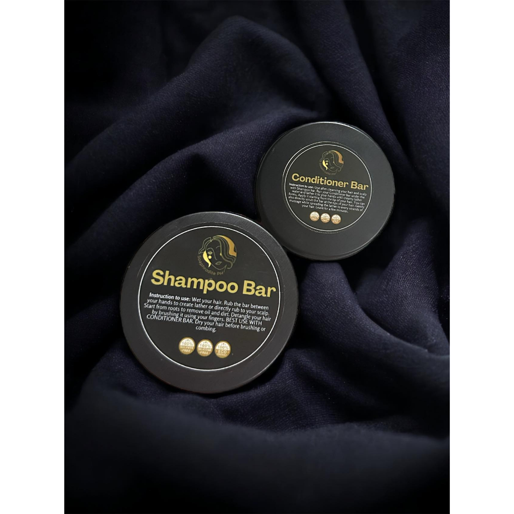Soaphrodite PH Gugo Shampoo and Conditioner Bar Mini Set | Shopee Philippines
