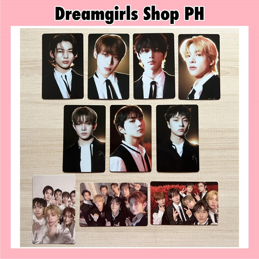 [ENHA] Dark Blood Weverse Ver Concept QR Code Group Photocards PC ...