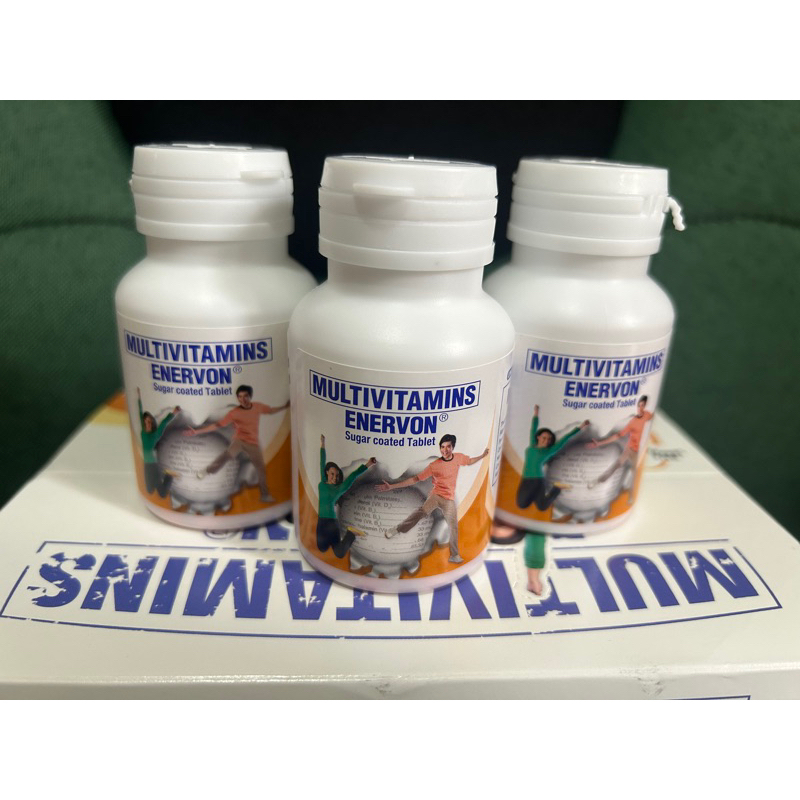 Enervon Multivitamins 30 Sugar Coated Tablets | Shopee Philippines