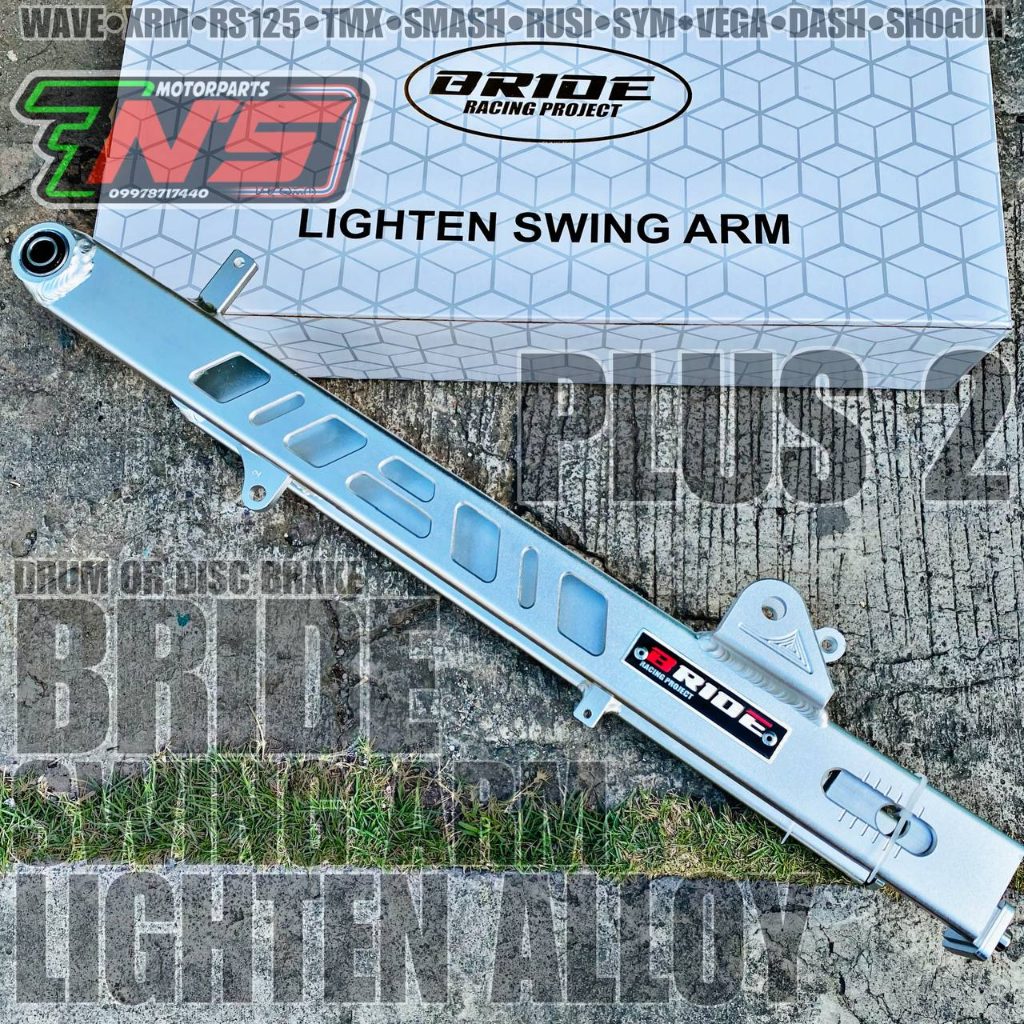 7N's Lighten Swing Arm Alloy BRIDE Slotted +2 Alloy - Xrm, Wave, Rs125 ...