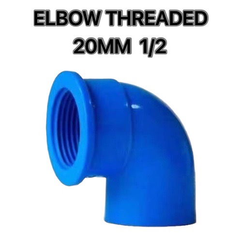 PVC BLUE FITTINGS 1/2" 3/4'' 1'' Elbow,Tee,Adaptor,Coupling,End cup ...